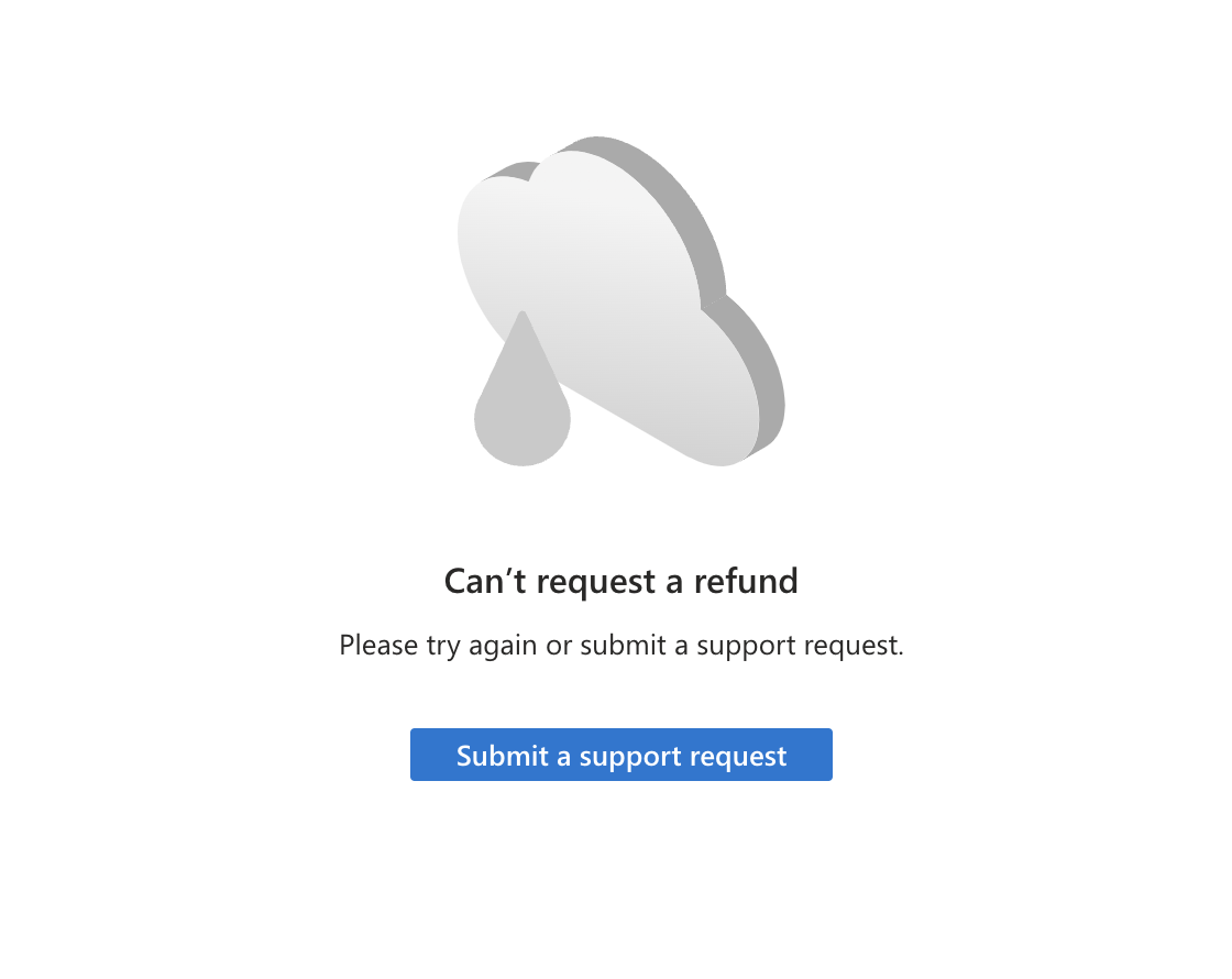 Invoice refund - Microsoft Q&A