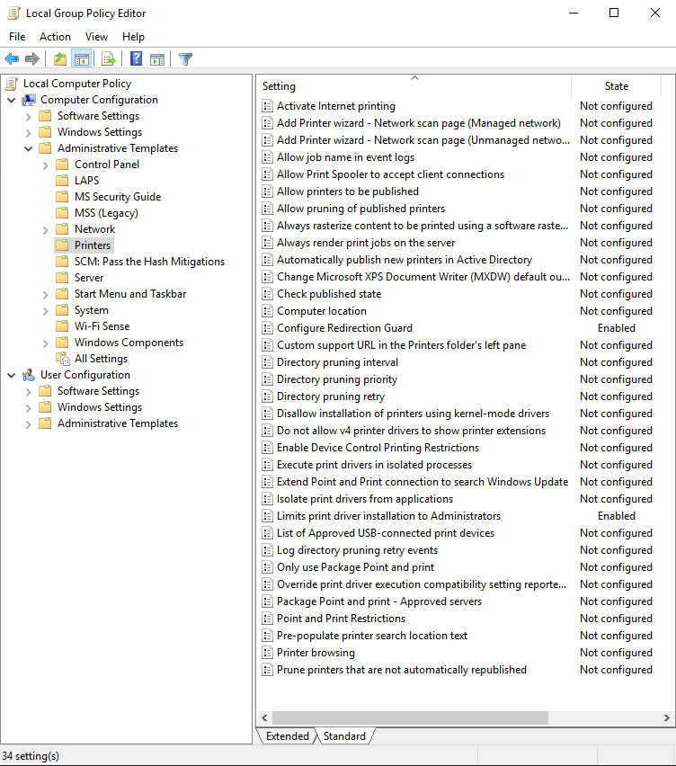 Help Windows Security Assesment, Item not found- Windows Server 2019 ...