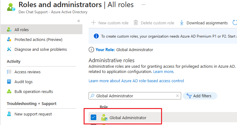 how to let owner/admin allow permission - Microsoft Q&A