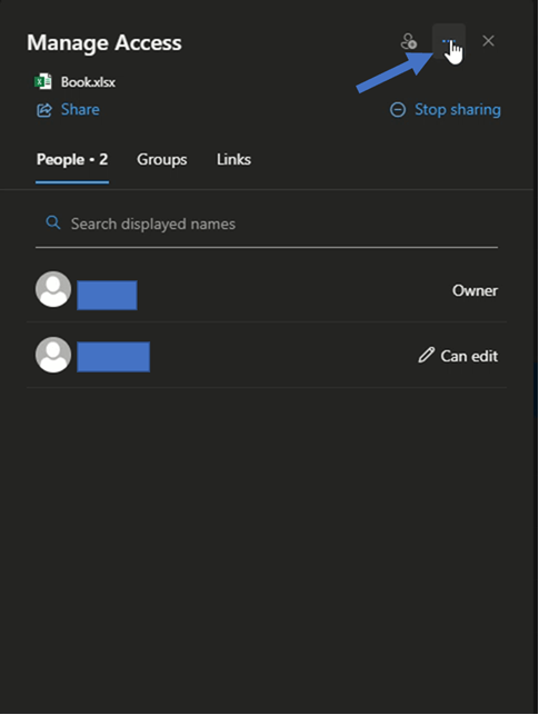 How to remove OneDrive shared access. - Microsoft Q&A