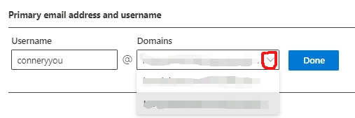 How to change email & domain - Microsoft Q&A