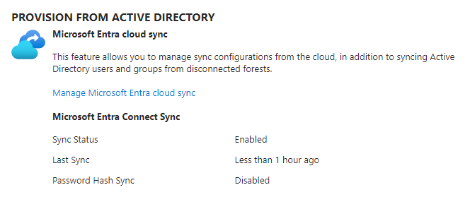 Password Synchronization Showing As Off Microsoft Qanda