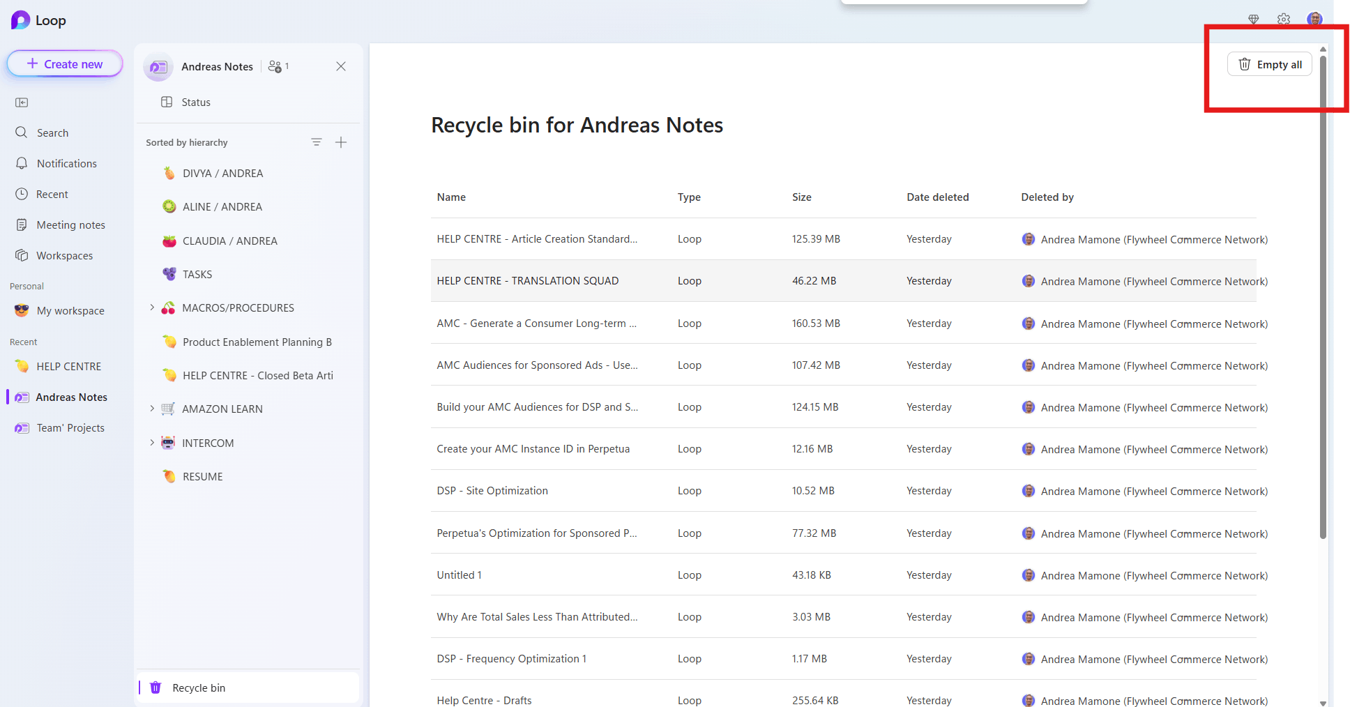 How to Restore deleted files from Loop? - Microsoft Q&A