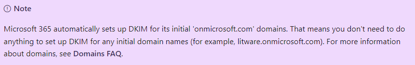 DKIM Signing - Microsoft Q&A