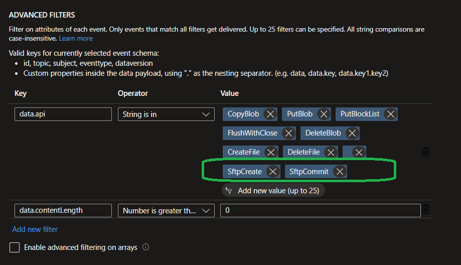 Trigger does not work when using SFTP container - Microsoft Q&A