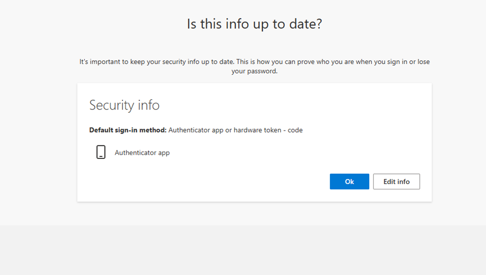 How to get rid of annoying pop-up during sign in - Microsoft Q&A