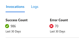 Find Idle Azure Functions App (Last 30 Days) - Microsoft Q&A
