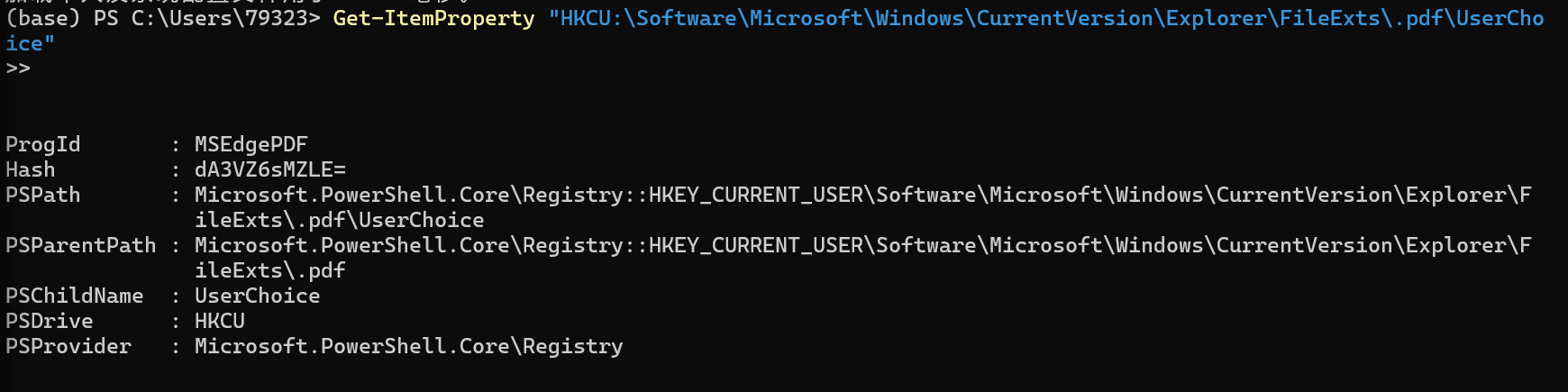我的默认pdf的打开程序的ProgId被锁定在了MSEdgePDF无法更改 - Microsoft Q&A