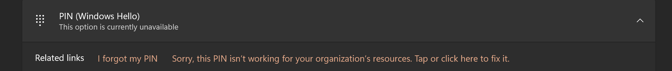 I am unable to change my hellow windows pin - Microsoft Q&A