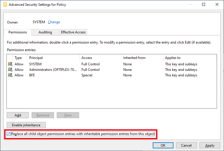 windows无法启动base filtering Engine 服务（位于 本地计算机 上）。错误5：拒绝访问 - Microsoft Q&A