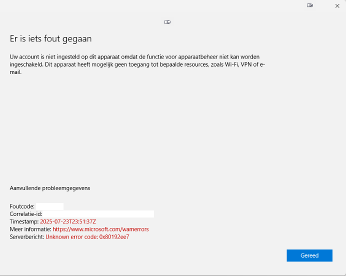 Something went wrong [657rx] - Microsoft Q&A