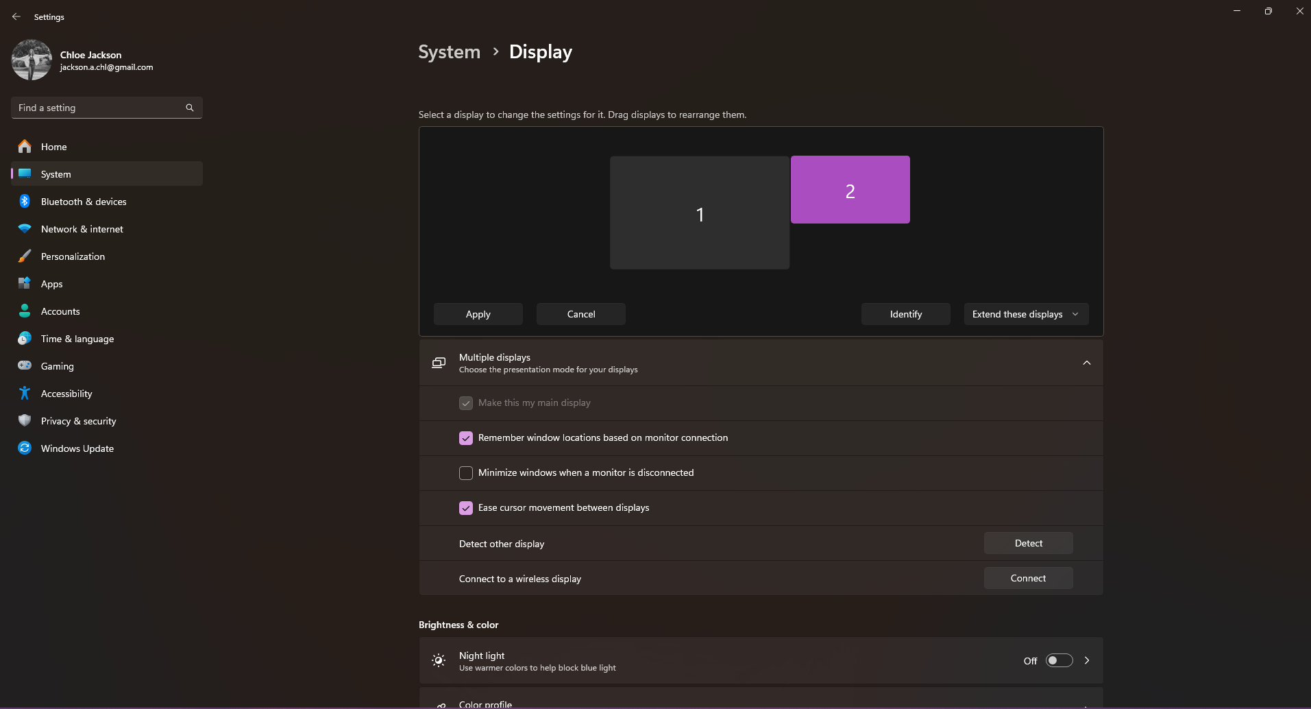 How To Make My Laptop Monitor The Small Monitor In A Dual Monitor Setup 