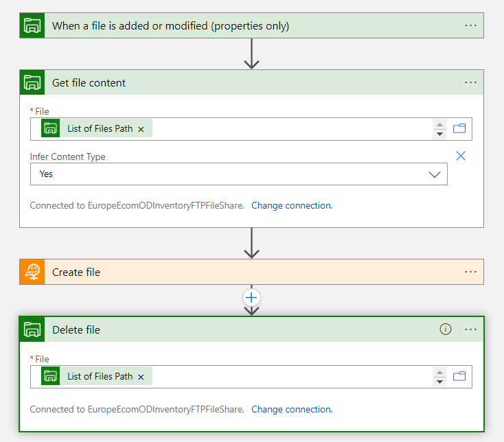 Cannot Delete On Premise File With File System Delete File In Logic App Microsoft Qanda