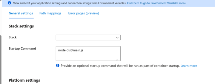 Issue Upgrading Nodejs From 18 To 20 On Azure App Service With Cicd Pipeline Microsoft Qanda