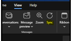 How can I refresh my email in the New Outlook? - Microsoft Q&A