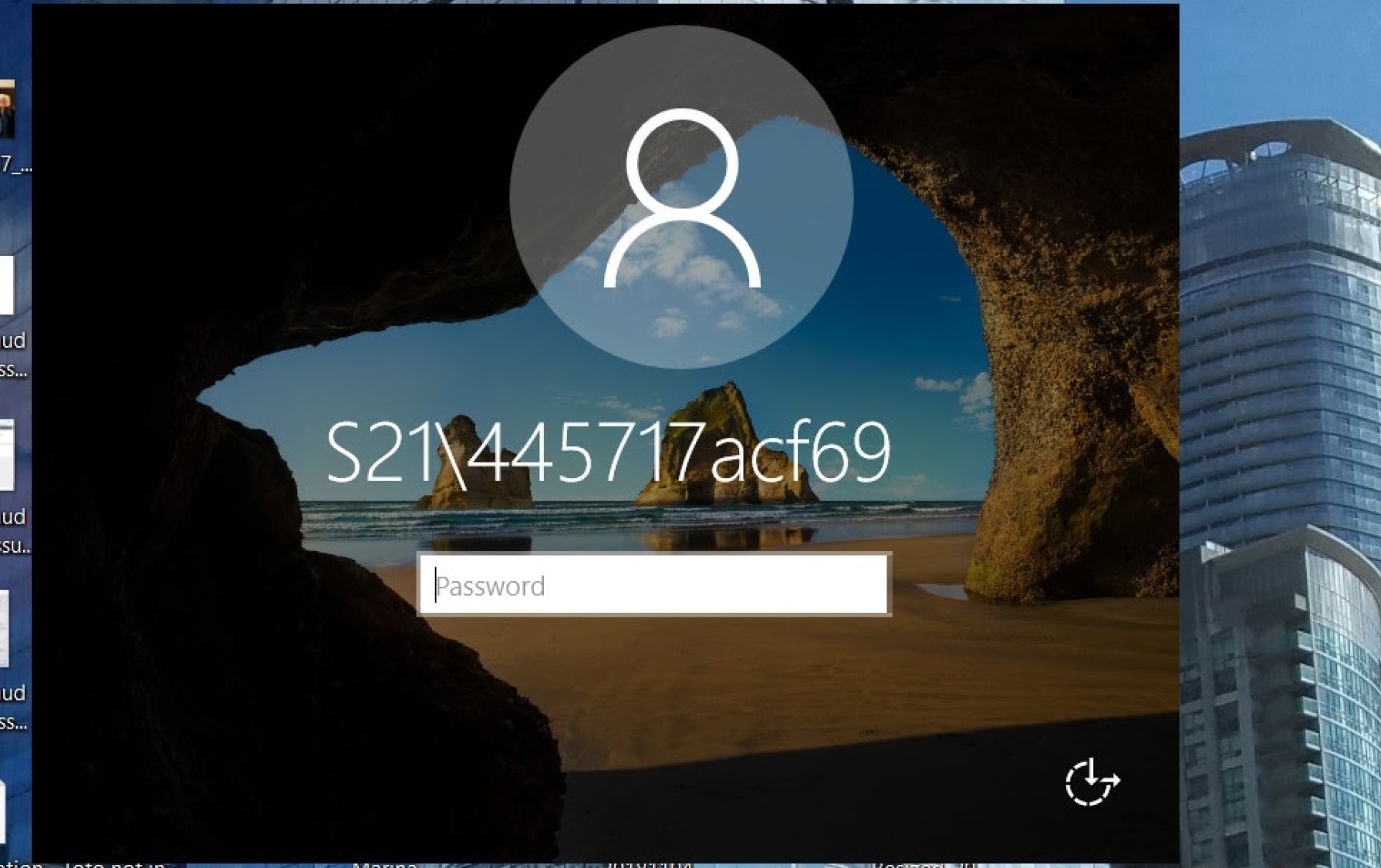 Log in Screen Appearing Over Desktop After Log In - Microsoft Q&A