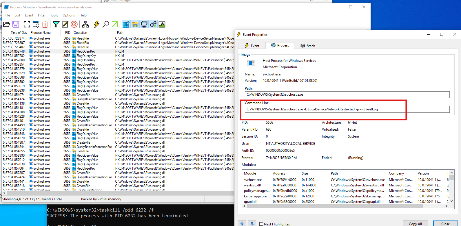 A win32 service has got a confused configuration - Microsoft Q&A