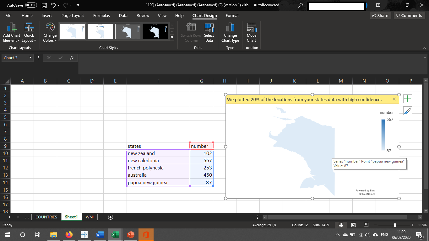 Map Chart In Excel Microsoft Q A