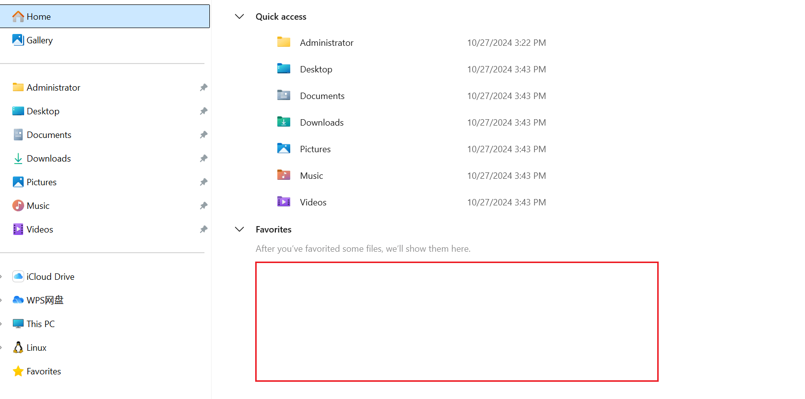 How to remove this 'Favorites' icon from Explorer sidebar - Microsoft Q&A