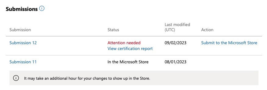 10.1.4.3 App Quality (Description) issued over submission that is ...