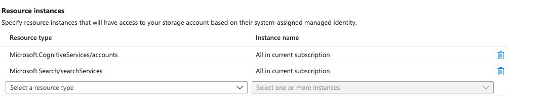 add your data azure ai studio playground with error Failed to ensure chunk container - Microsoft Q&A