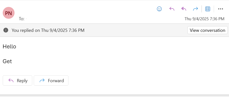 Does New Outlook Not Show When Messages Have Been Replied To (or ...