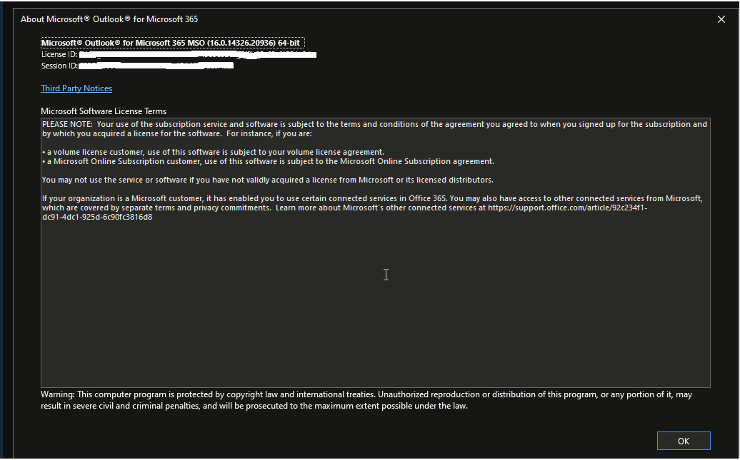 How to tell Version from Microsoft Outlook number? - Microsoft Q&A