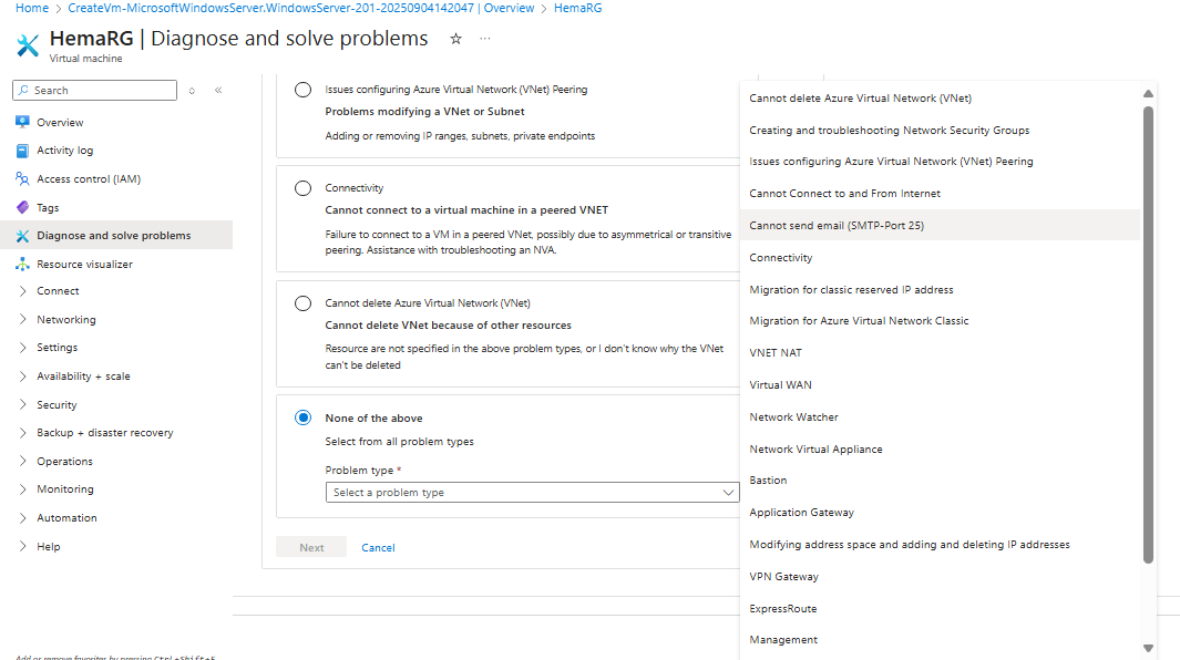 Cannot send email (SMTP-Port 25) - Microsoft Q&A