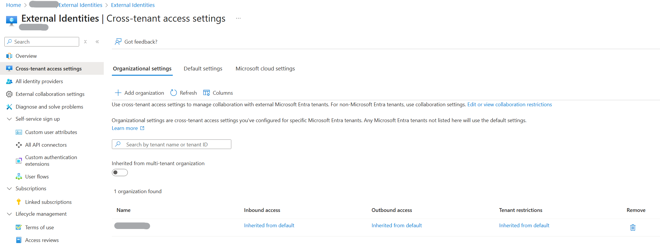 How to configure External Tenant Access to Workforce Tenant Resources ...