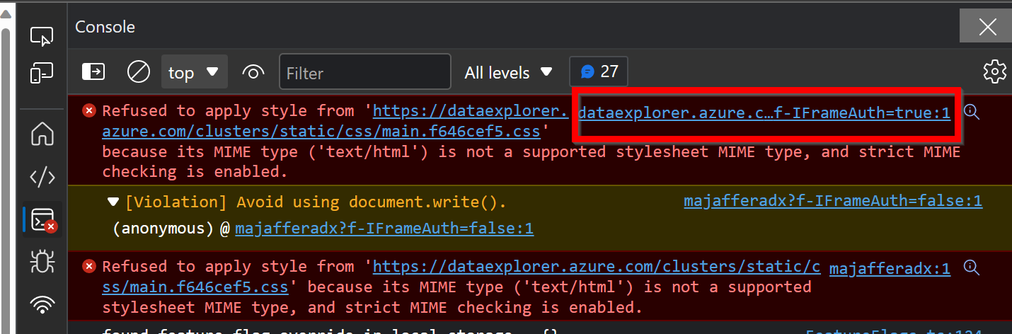 How to embed ADX WebUI into Single Page Application with Authentication (Angular) - Microsoft Q&A