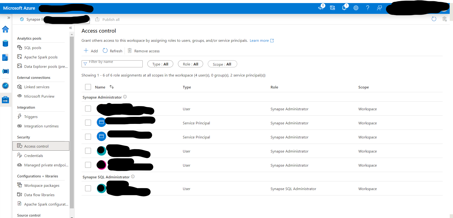 Error when accessing Synapse SQL Pool - Microsoft Q&A Error when accessing Synapse SQL Pool - Microsoft Q&A