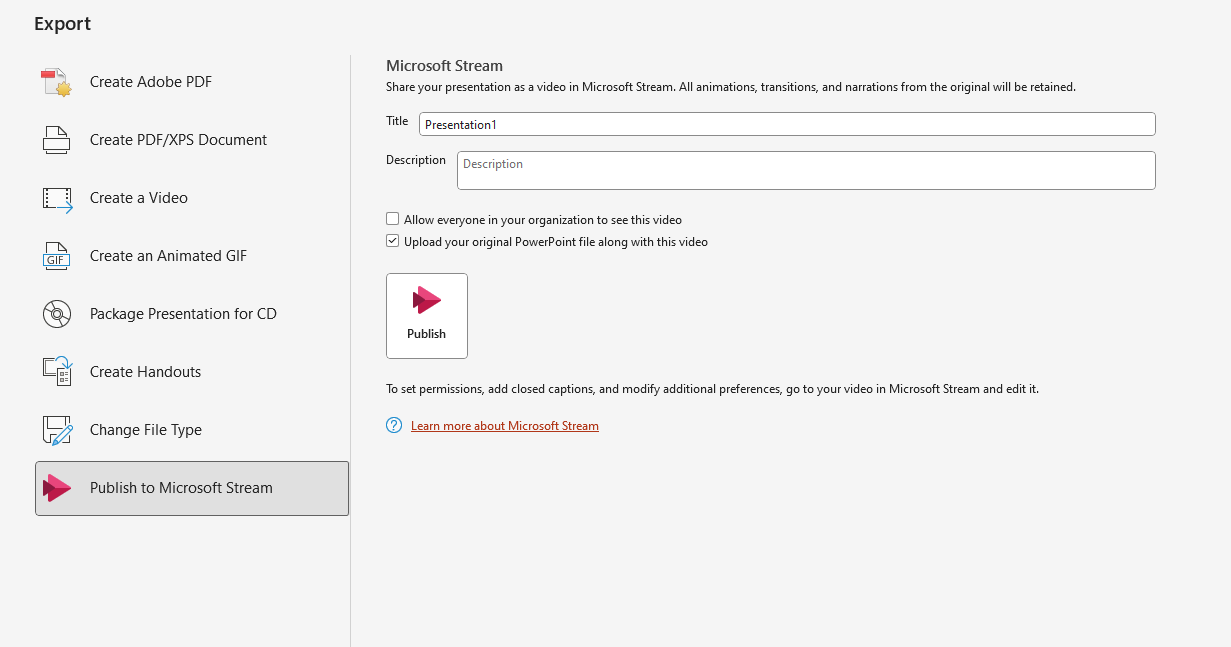 Powerpoint 365 Keeps Uploading To Classic Stream Microsoft Qanda 