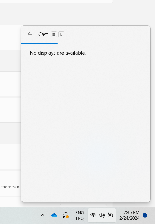 after updating windows 11, my smart tv (samsung) does not show up in ...