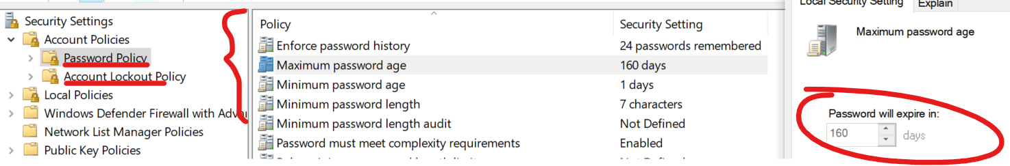 Device Local security policy - Microsoft Q&A