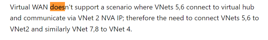 Virtual WAN Internet traffic Routing via third party NVA - Microsoft Q&A Virtual WAN Internet traffic Routing via third party NVA - Microsoft Q&A