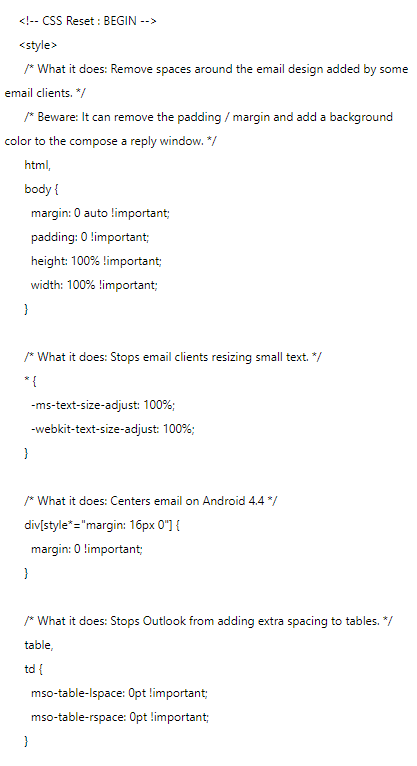 Power Automate - CSS /HTML WhiteSpace between end of email content and ...