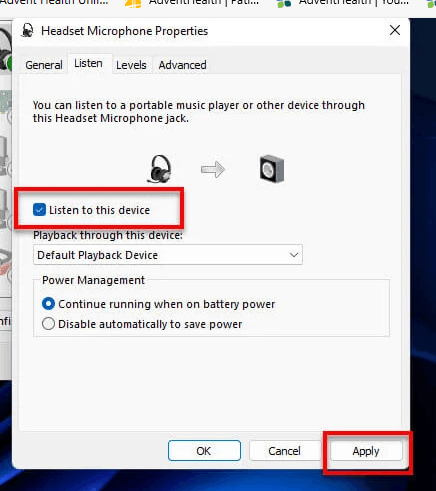 Sidetone Advice - Microsoft Q&A