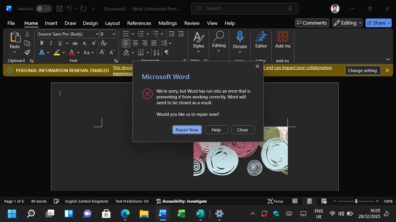 How do I stop Microsoft Office from running into ERRORS? - Microsoft Q&A