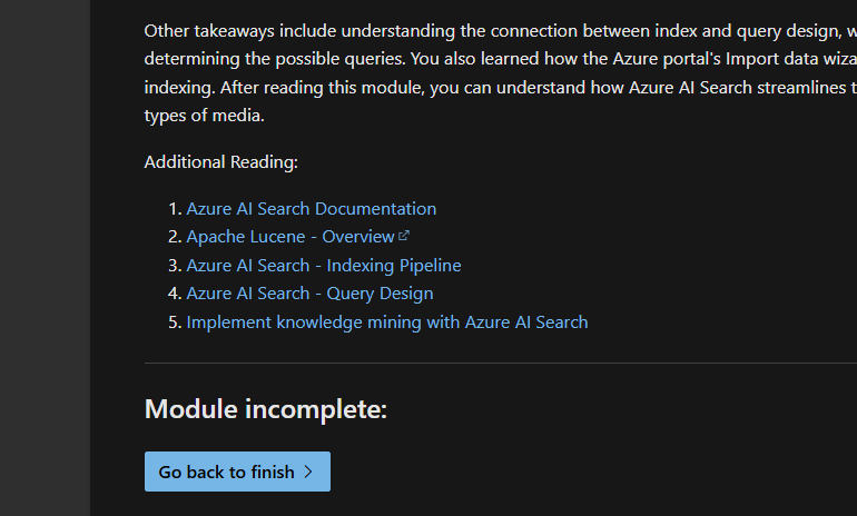 Why are the units for the Fundamentals of Knowledge Mining and Azure AI Search module different ...