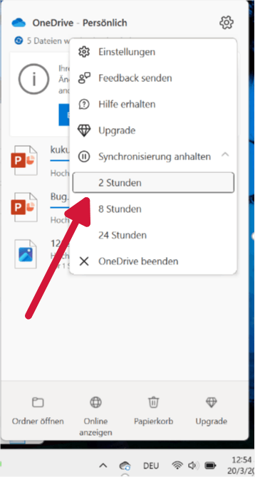 Nur einzelne Ordner am PC mit OneDrive synchronisieren - Microsoft Q&A