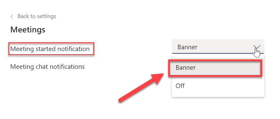Team Meeting Reminder Manage Notifications In Microsoft Teams