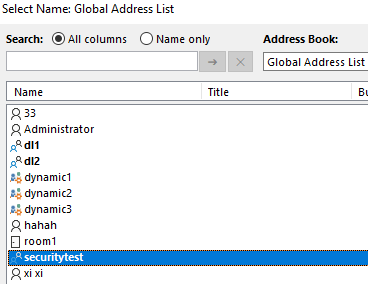Global address list does not show all groups - Microsoft Q&A