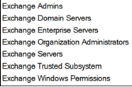 Exchange builtin groups after migrating to Office 365 - Microsoft Q&A