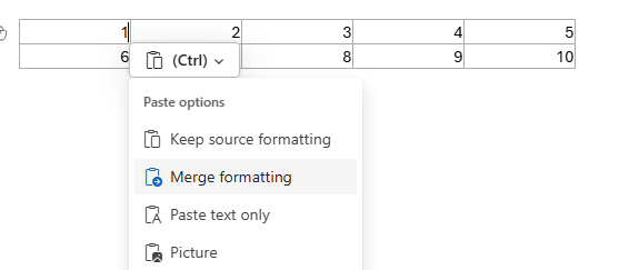 New Outlook pasting into tables from SAP - Microsoft Q&A