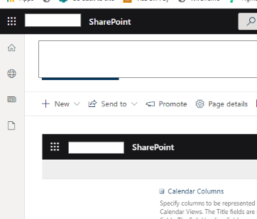 Add event list web part in the SharePoint Modern Page without page headers - Microsoft Q&A