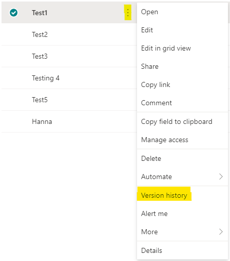 Microsoft List - Microsoft Q&A