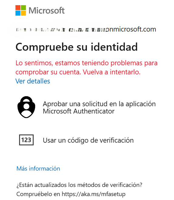 Problems with Microsoft Authenticator - does not generate a one-time ...