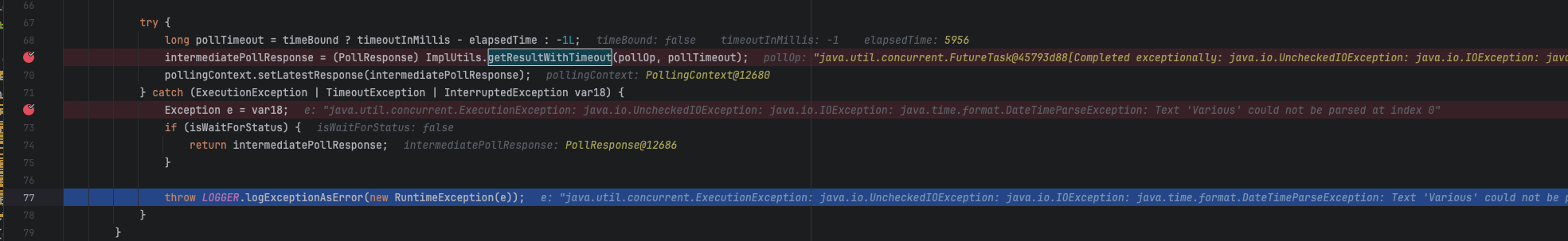Document Intelligence exception when using Prebuilt tax document model tax.us.1099COMBO.2023 ...