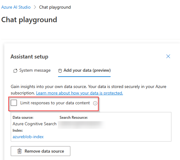 Generic Question Support Along With Azure Openai On Own Data Using Webapp Microsoft Qanda