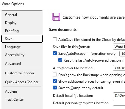 Microsoft files auto save after OneDrive migration - Microsoft Q&A